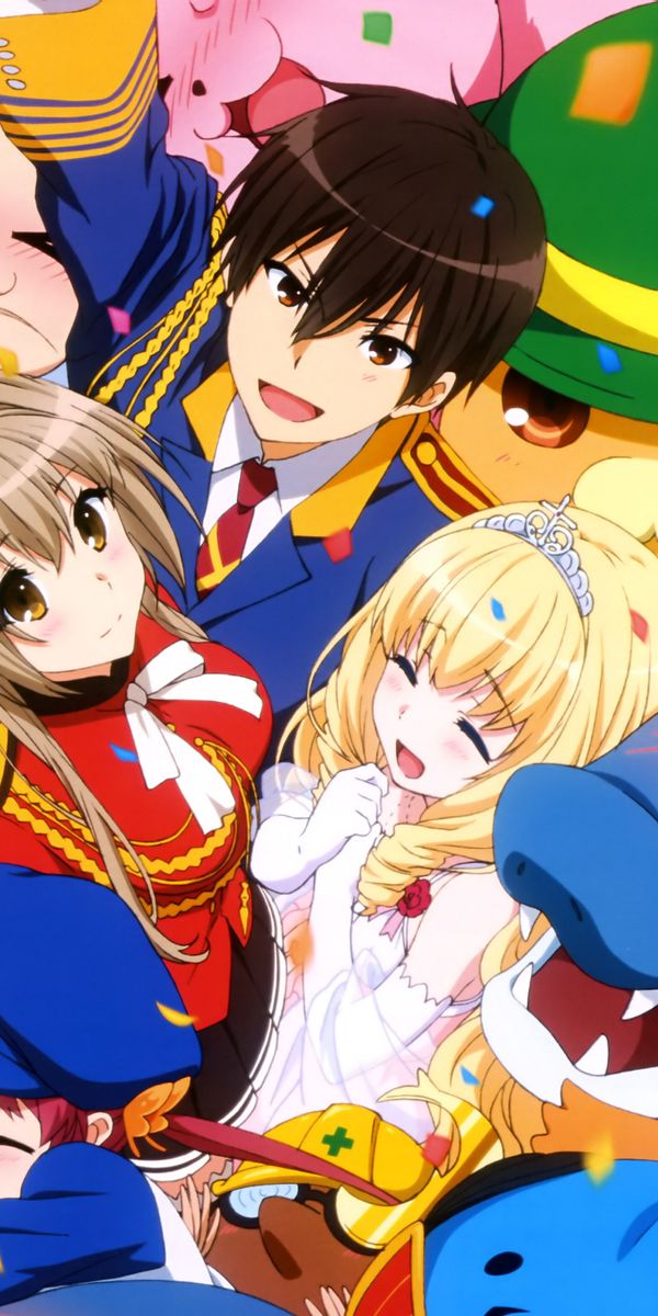 Hintergrundbild für Handys: Animes, Amagi Brilliant Park, Biino Bandō ...