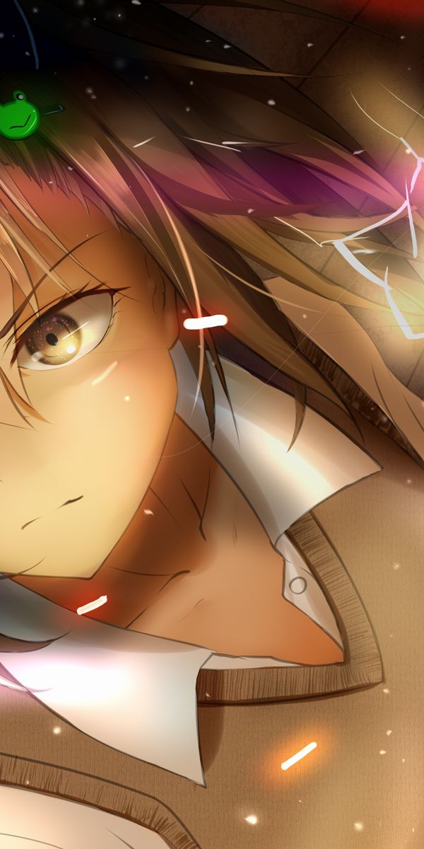 Desktop wallpaper: Anime, A Certain Scientific Railgun, Brown Eyes ...