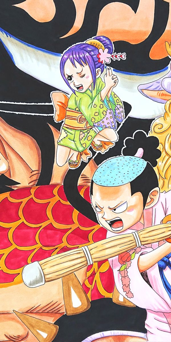 Desktop wallpaper: Anime, One Piece, Kaido (One Piece), Kozuki ...