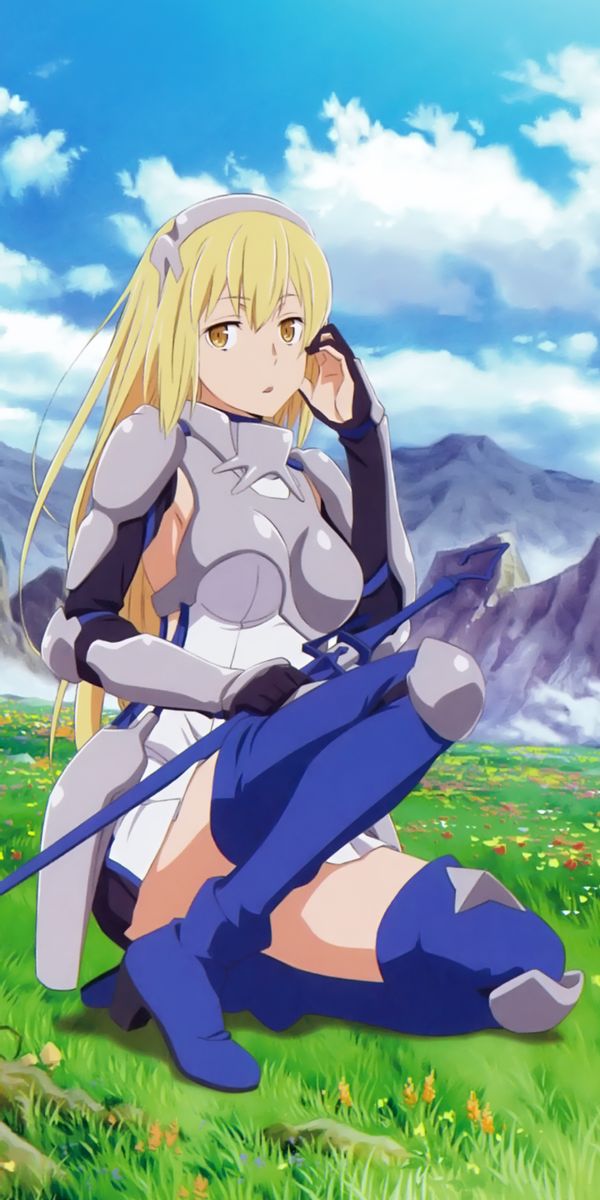 Phone wallpaper: Danmachi, Aiz Wallenstein, Anime, Is It Wrong To Try ...