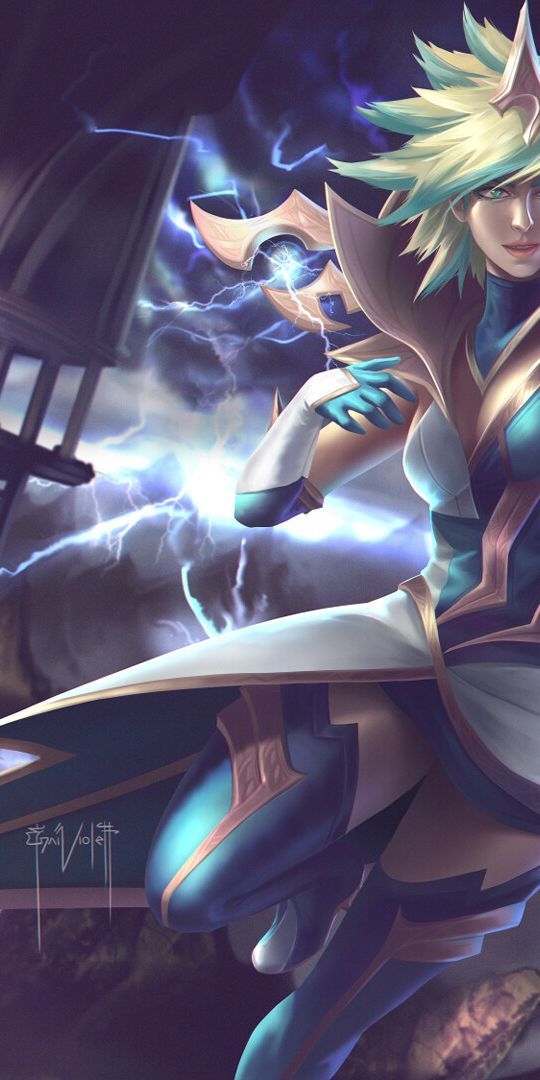 Desktop wallpaper: Lux (League Of Legends), Sorceress, Video Game ...