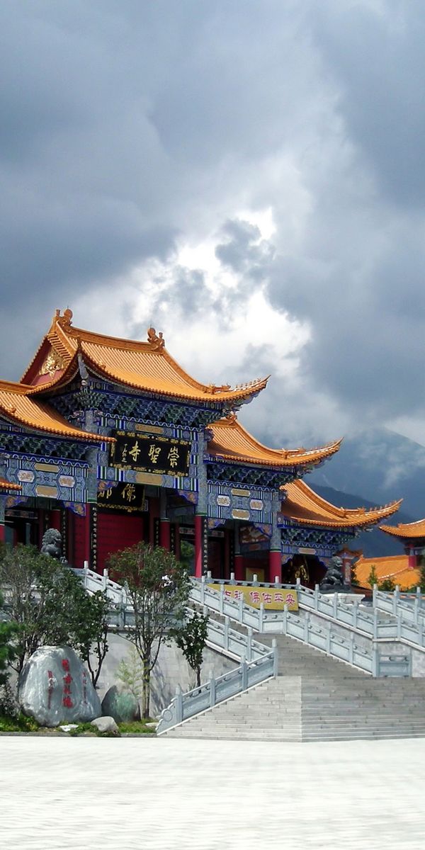 Phone wallpaper: China, Man Made, Building, Pagoda, Temple 568154