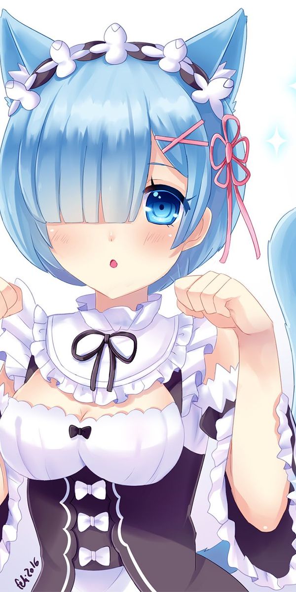 Desktop wallpaper: Animal Ears, Anime, Re:zero Starting Life In Another ...