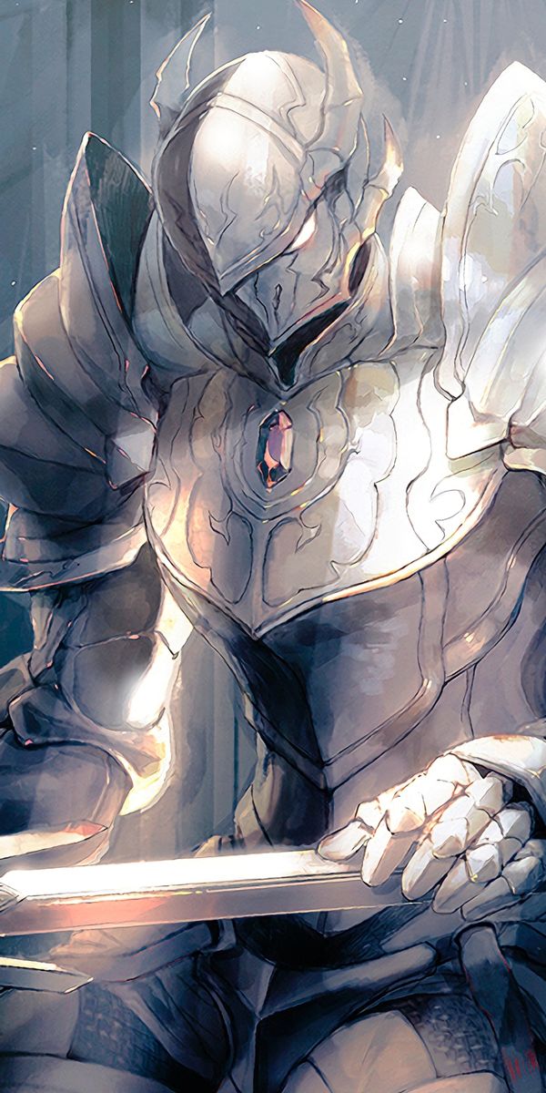 Phone wallpaper: Touch Me (Overlord), Anime, Armor, Helmet 1345416