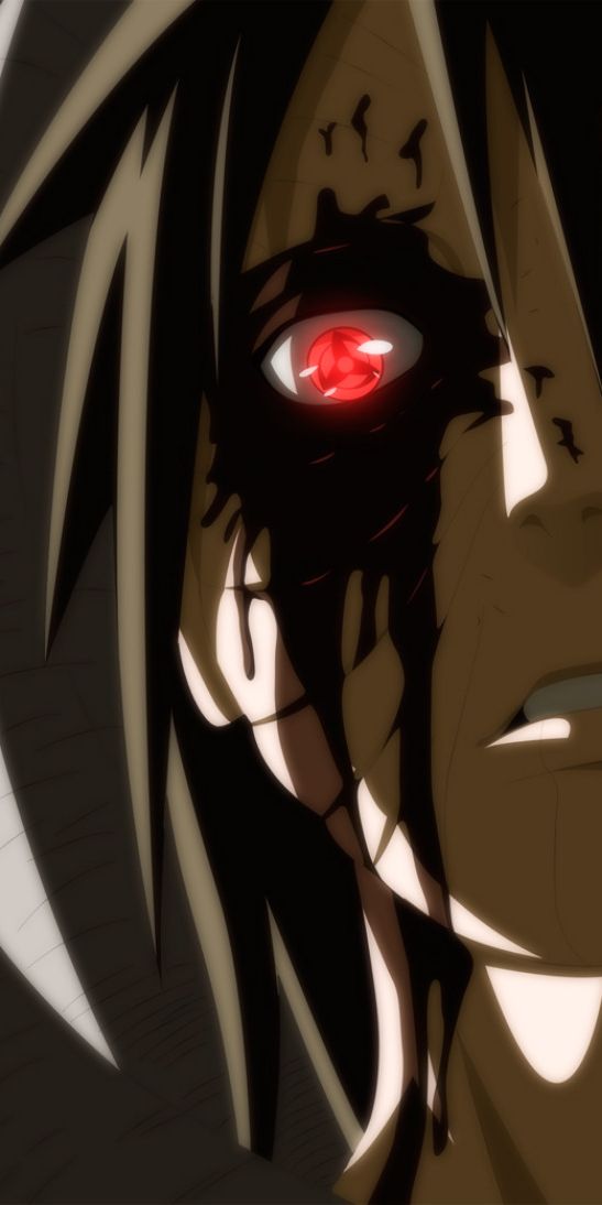 Desktop wallpaper: Obito Uchiha, Naruto, Anime, Black Hair, Blood ...
