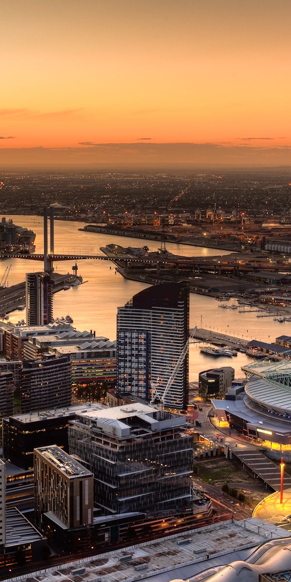 Phone wallpaper: Melbourne, Australia, Man Made, City, Cities 233717