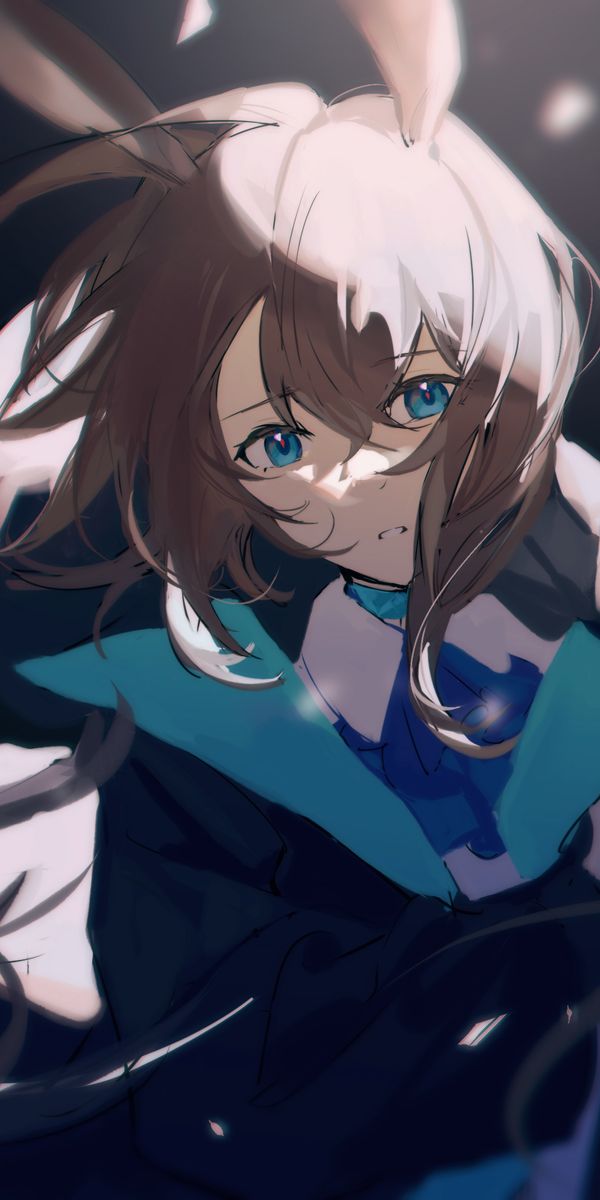 Desktop wallpaper: Blue Eyes, Video Game, Brown Hair, Animal Ears ...