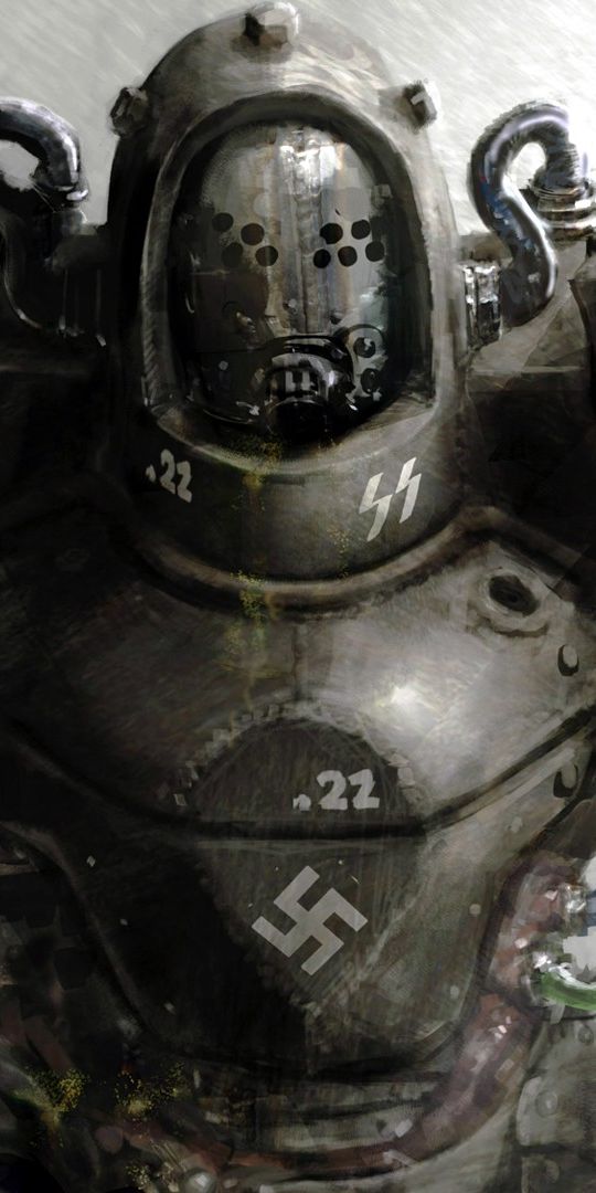 Phone wallpaper: Wolfenstein, Wolfenstein: The New Order, Video Game ...