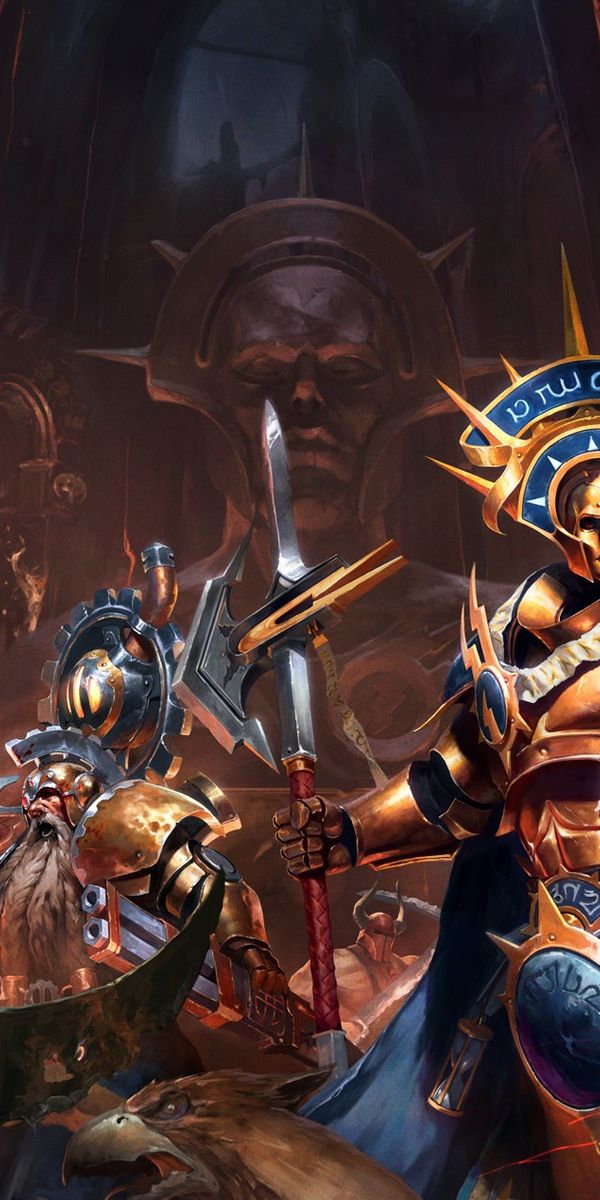 Phone wallpaper: Stormcast Eternals, Video Game, Warhammer 40K ...