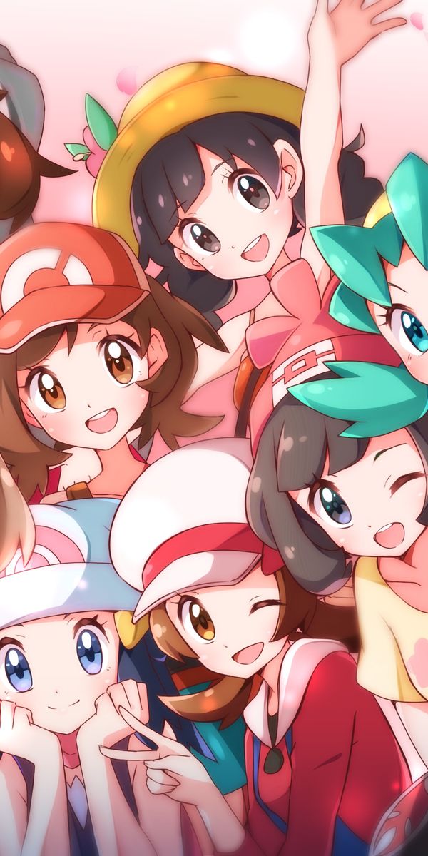 HD Desktop-Wallpaper: Animes, Pokémon, Dämmerung (Pokémon), Elaine ...