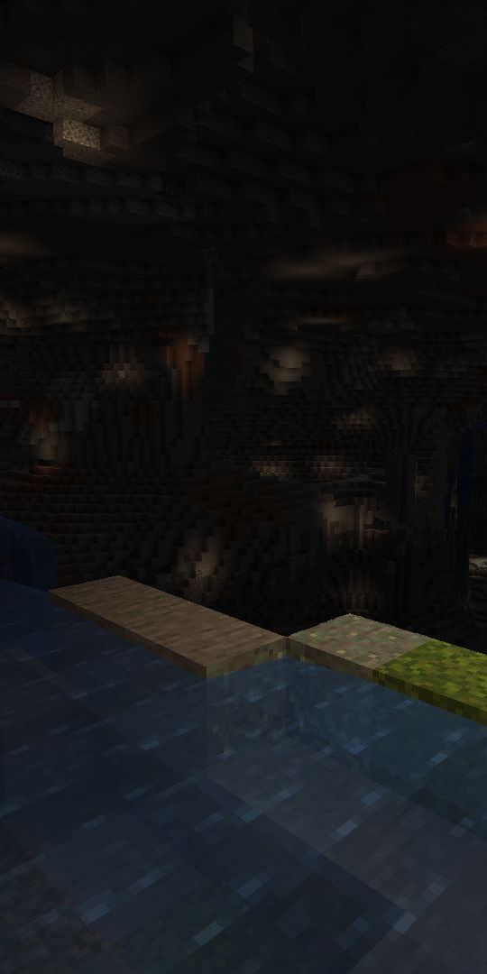 Fondo de pantalla para celular de Videojuego, Minecraft, Cueva, Agua ...