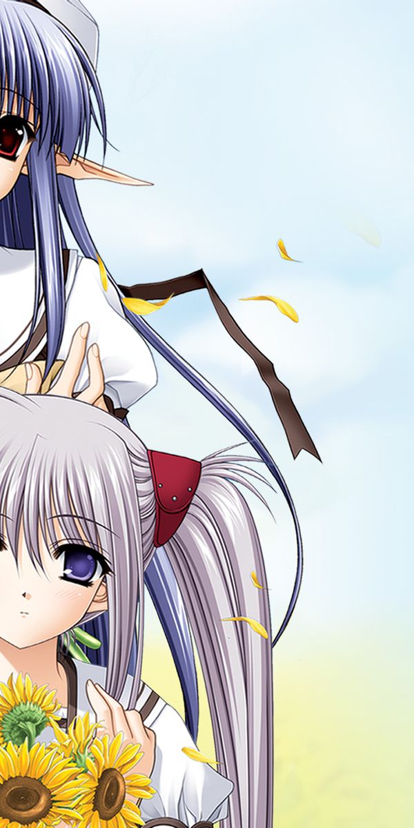 Fond d'écran HD: Animé, Mélanger!, Asa Shiguré, Kaede Fuyou, Lisianthus ...