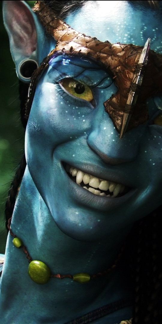 Phone wallpaper: Avatar, Neytiri (Avatar), Fangs, Earrings, Movie ...