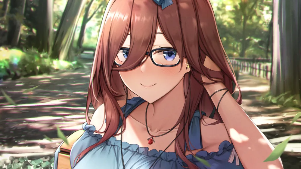 Desktop wallpaper: Miku Nakano, Anime, The Quintessential Quintuplets ...