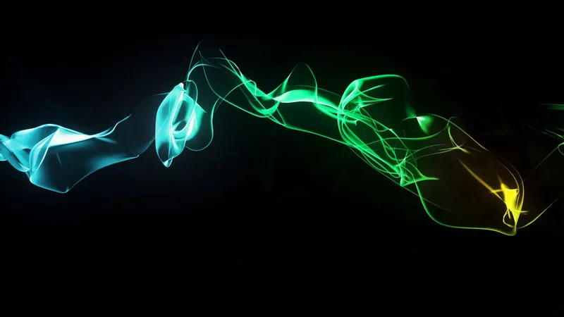 Desktop wallpaper: Abstract, Smoke, Shine, Light 4K free download for ...