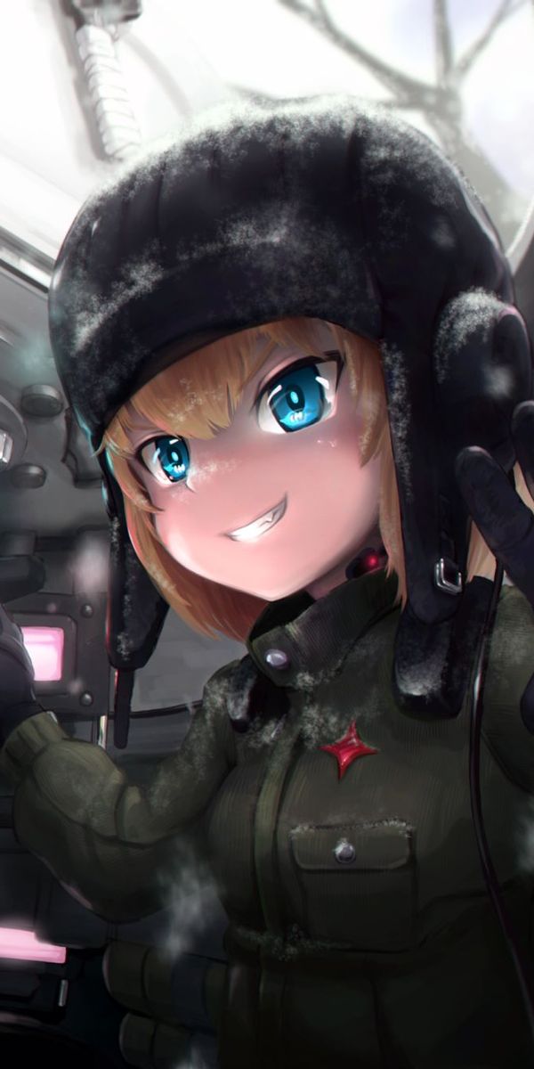 Papel de parede para celular: Anime, Girls Und Panzer, Katyusha (Girls ...