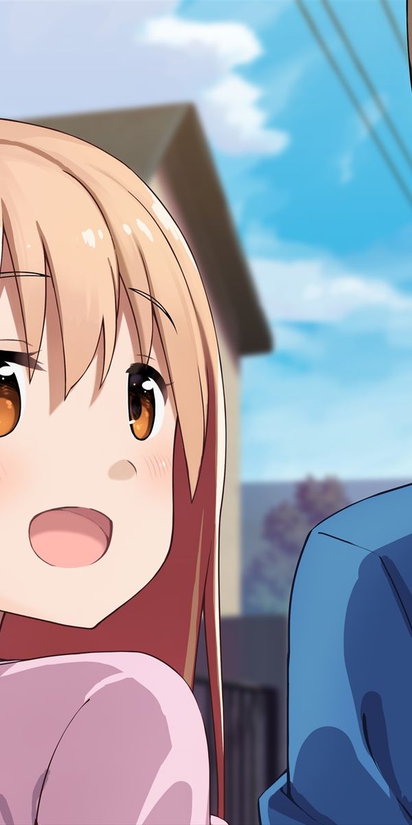 Desktop wallpaper: Anime, Himouto! Umaru Chan, Blush, Brown Hair, Long ...