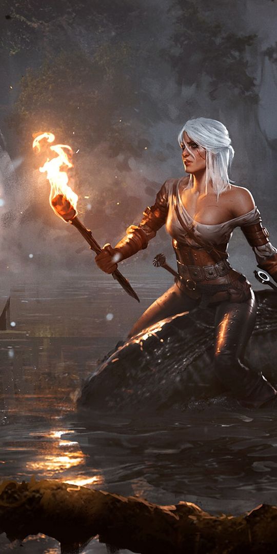 Desktop wallpaper: Ciri (The Witcher), The Witcher, Video Game, The ...