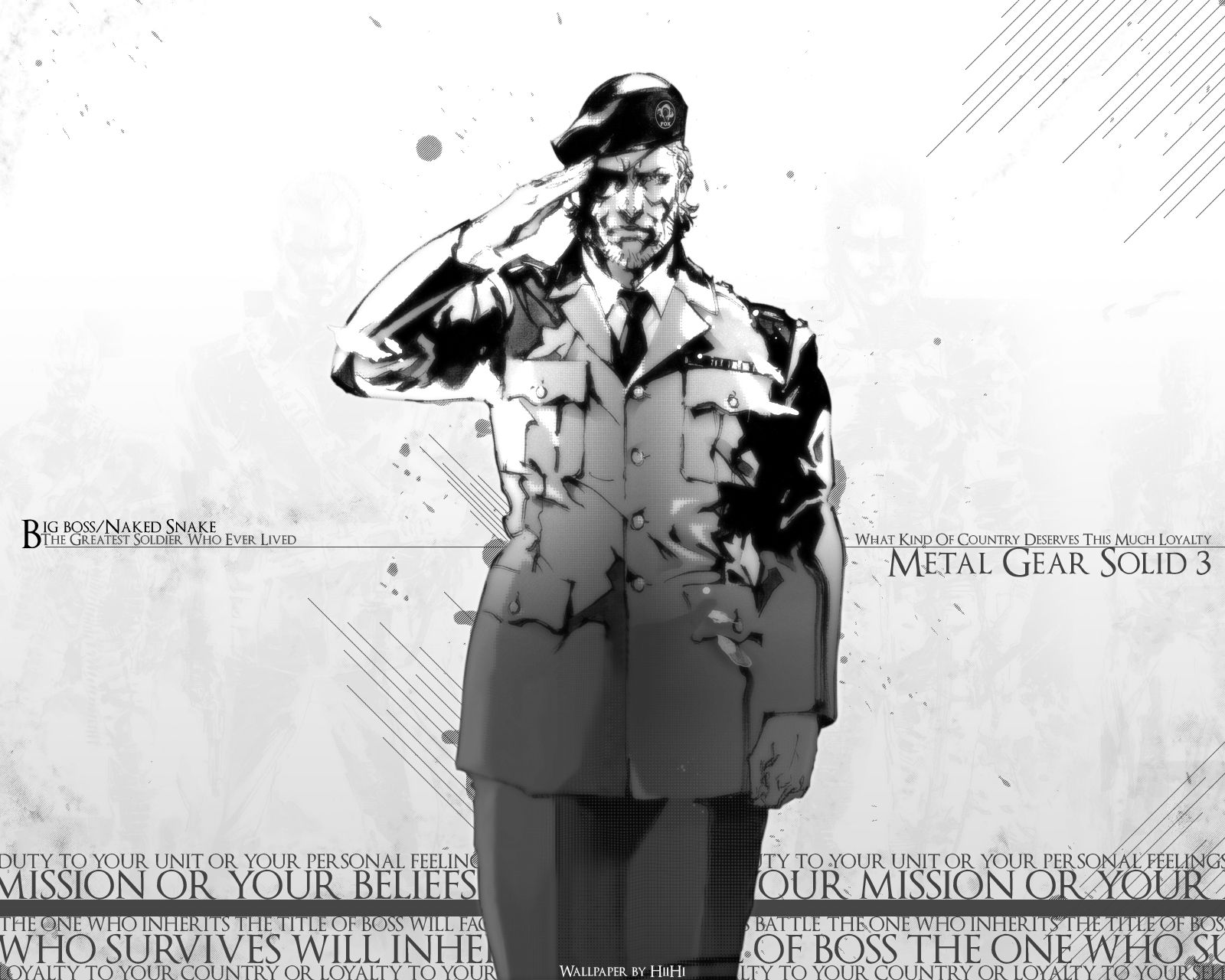 Free Metal Gear Solid 4K Wallpapers & Desktop HD Backgrounds for PC