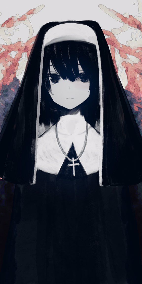 Papel de parede HD para desktop: Anime, Original, Freira baixar imagem ...