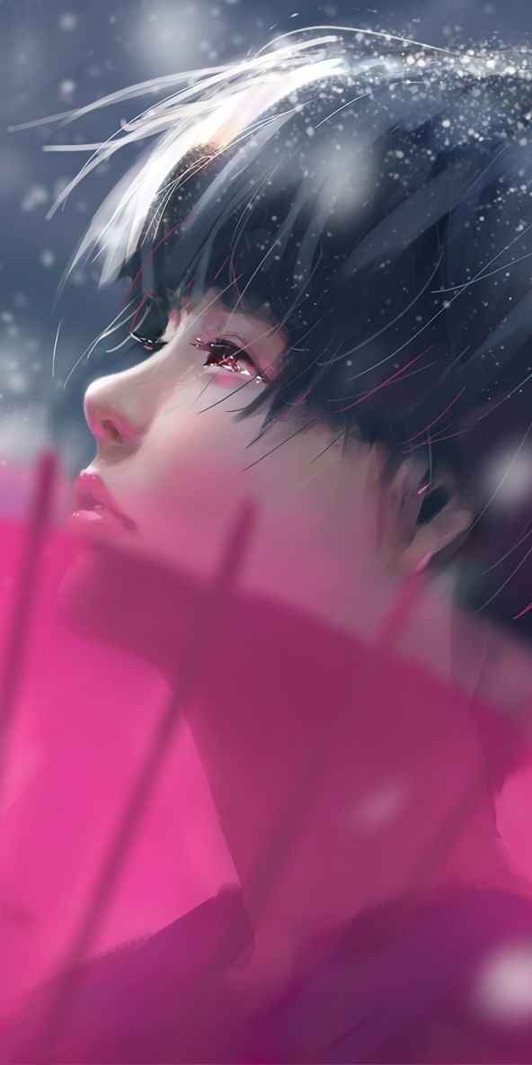 Phone wallpaper: Ghostblade, Face, Comics, Black Hair, Short Hair 738129