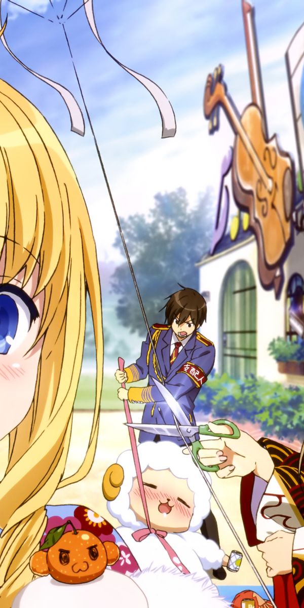 Fond d'écran HD: Animé, Amagi Brilliant Park, Isuzu Sentō, Latifa ...