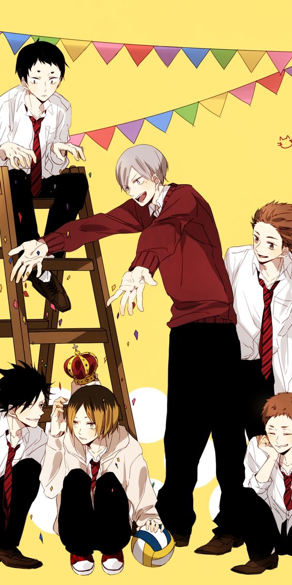 Papel de parede para celular: Anime, Haikyu!!, Kenma Kozume, Lev Haiba ...