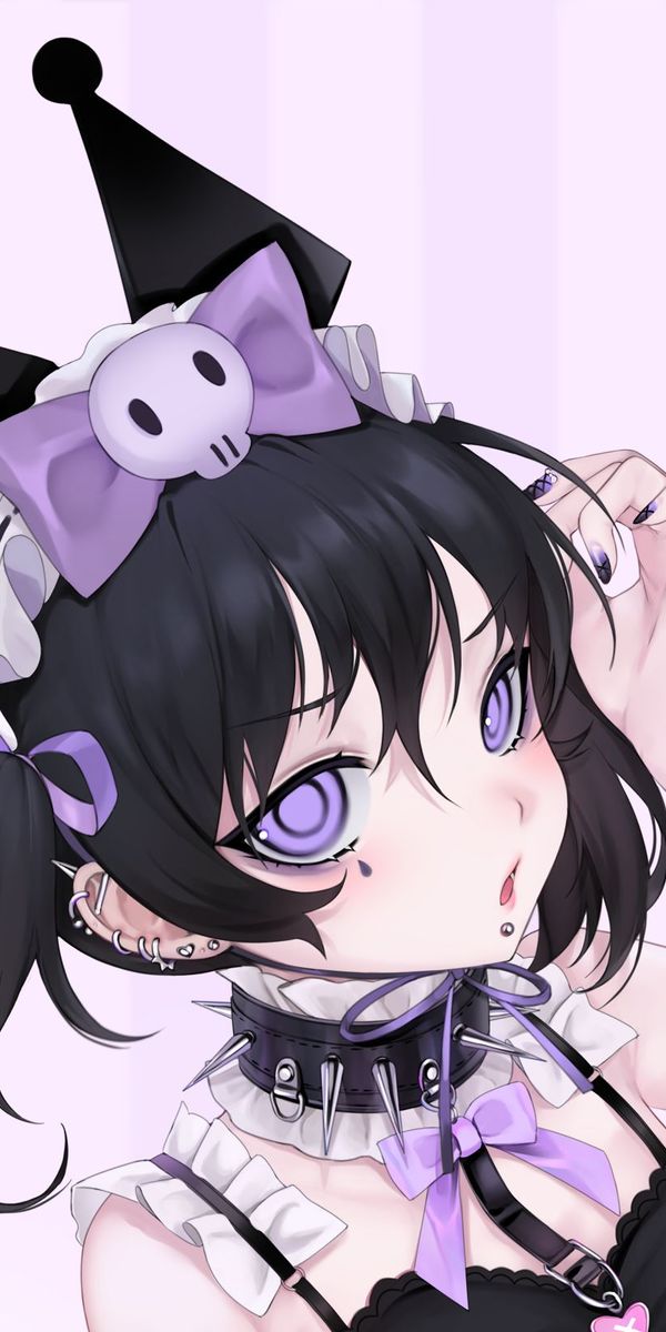 Fond d'écran HD: Kuromi (Onegai Ma Mélodie), Animé, Onegai Mai Merodi ...