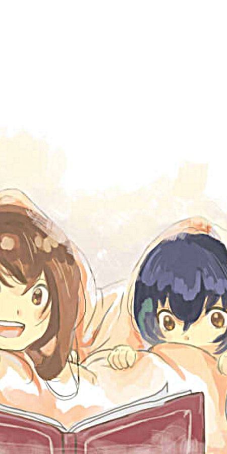 Phone wallpaper: Anime, Wolf Children, Ame (Wolf Children), Hana (Wolf ...