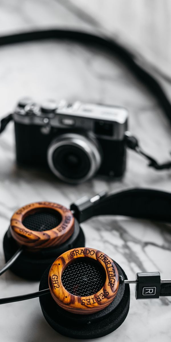 Phone wallpaper: Headphones, Audio, Camera, Music, Style 129786