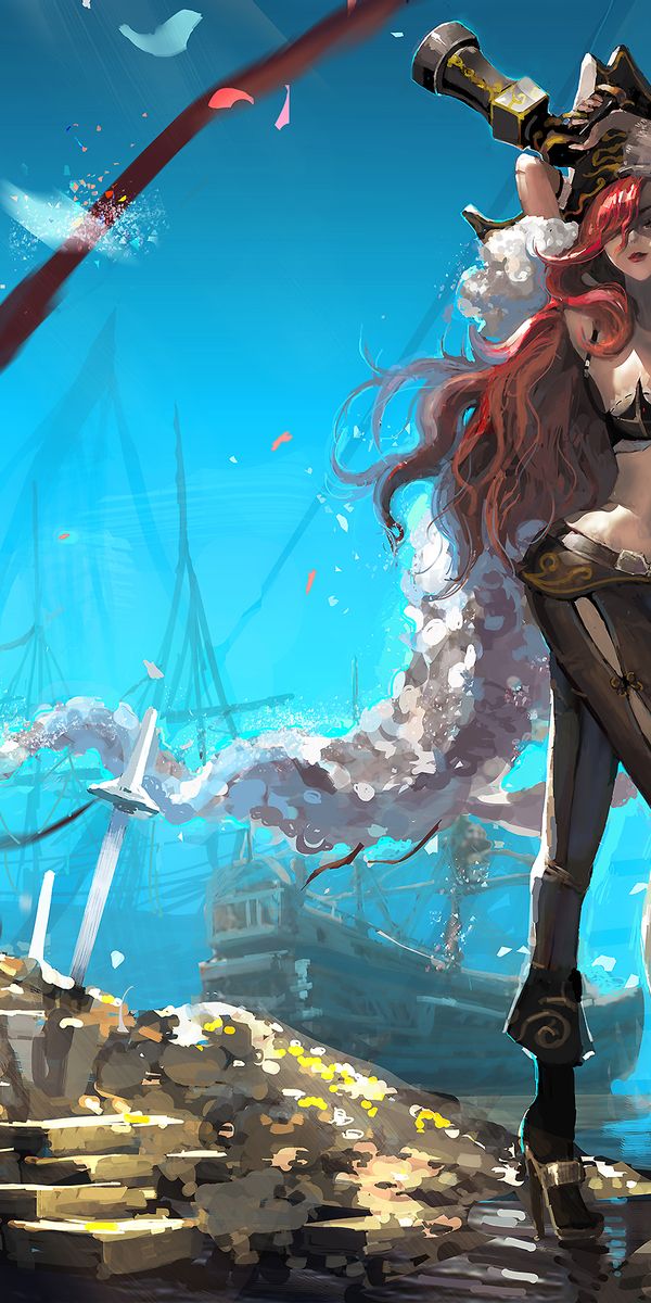 Desktop wallpaper: Pirate Ship, Gold, Video Game, League Of Legends ...
