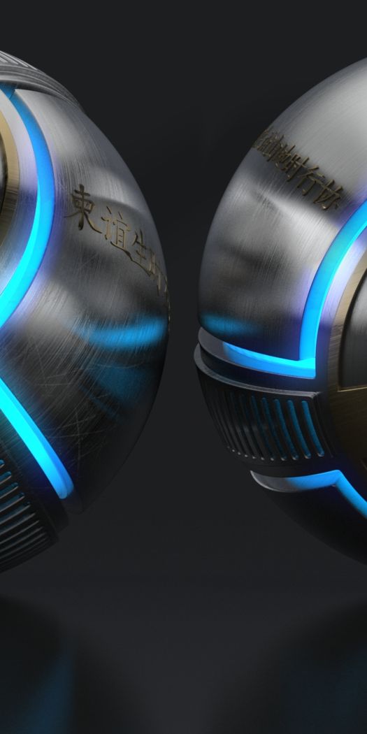 Phone wallpaper: Sphere, Metal, 3D, Abstract, Cgi 636351