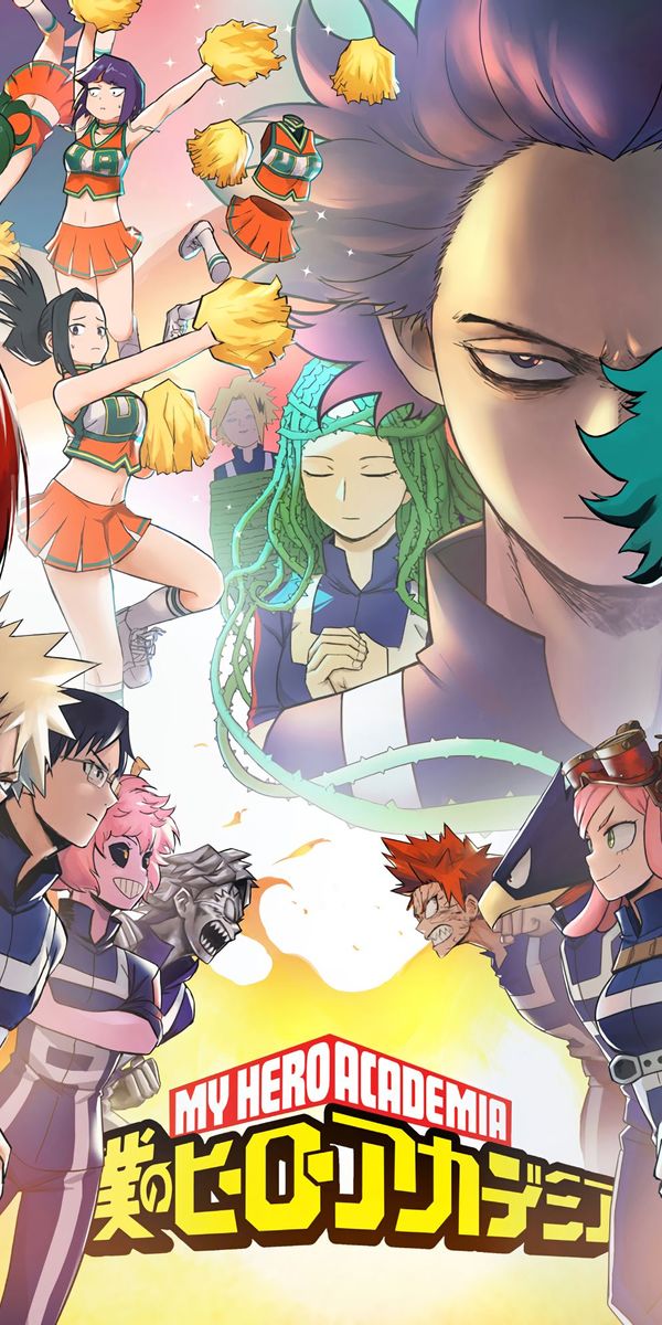 Fond d'écran HD: My Hero Academia, Katsuki Bakugou, Mina Ashido, Izuku ...