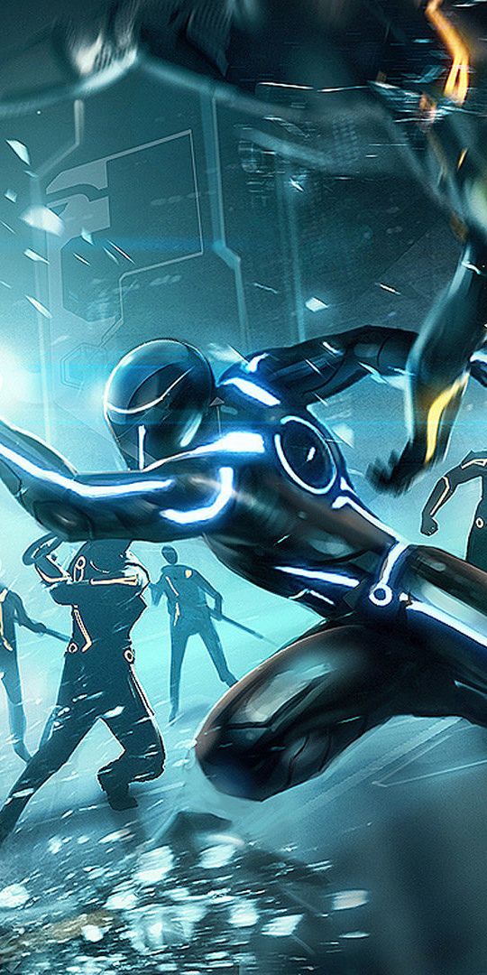 Phone wallpaper: Tron: Evolution, Tron, Video Game 370010