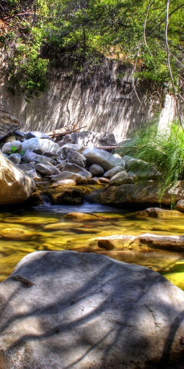 Phone wallpaper: Earth, Rock, Stream 158291