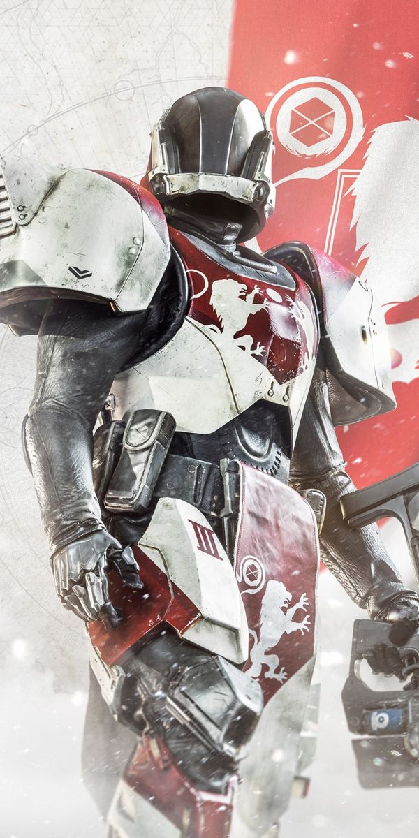 Phone wallpaper: Destiny 2, Video Game, Futuristic, Weapon, Banner ...
