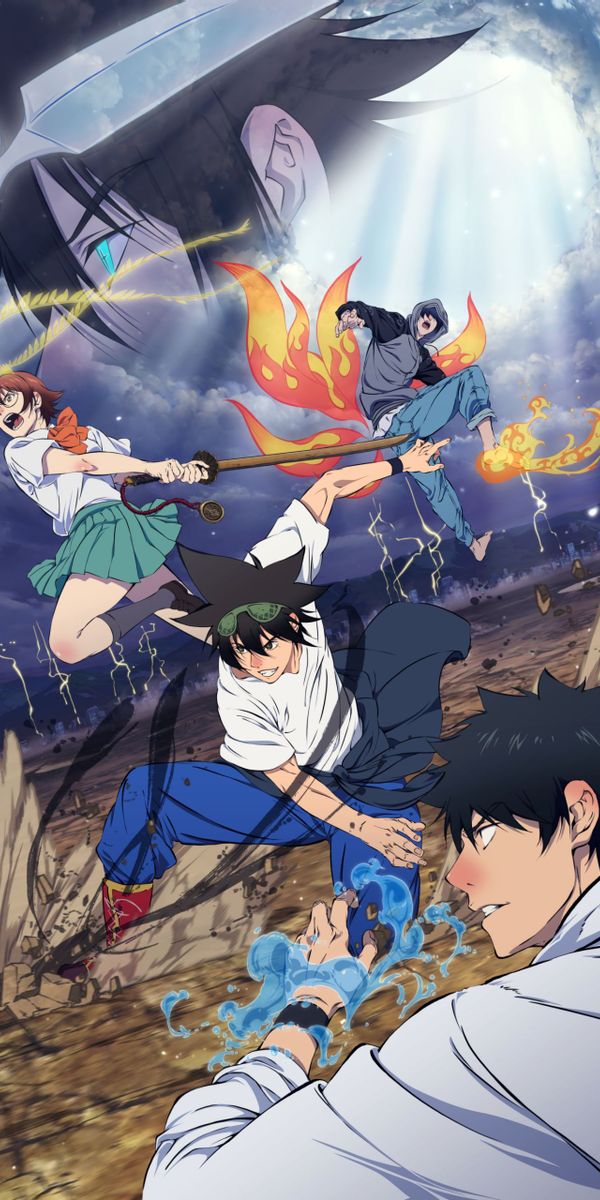 Phone wallpaper: The God Of High School, Jin Mori, Han Daewi, Anime, Yu ...