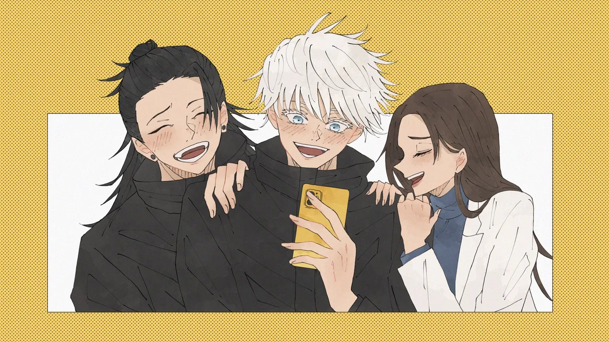 Desktop wallpaper: Satoru Gojo, Jujutsu Kaisen, Suguru Geto, Anime ...