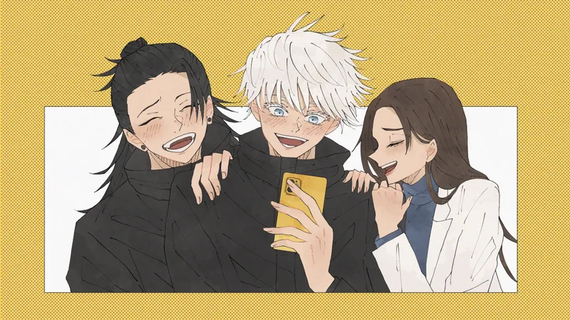 Desktop wallpaper: Satoru Gojo, Jujutsu Kaisen, Suguru Geto, Anime ...