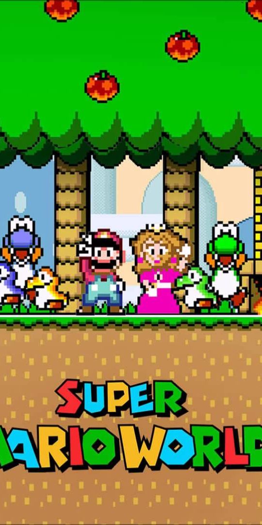 Super Mario World: Return To Dinosaur Land Phone Wallpapers: Free 4K ...