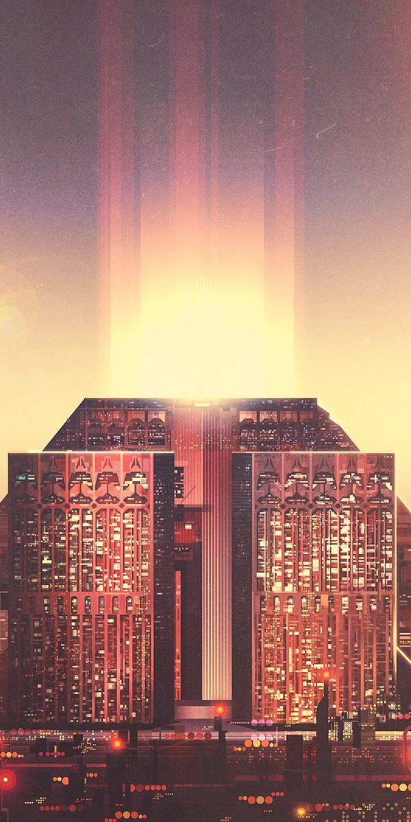 Phone wallpaper: Blade Runner 2049, Movie, Building, City, Futuristic ...