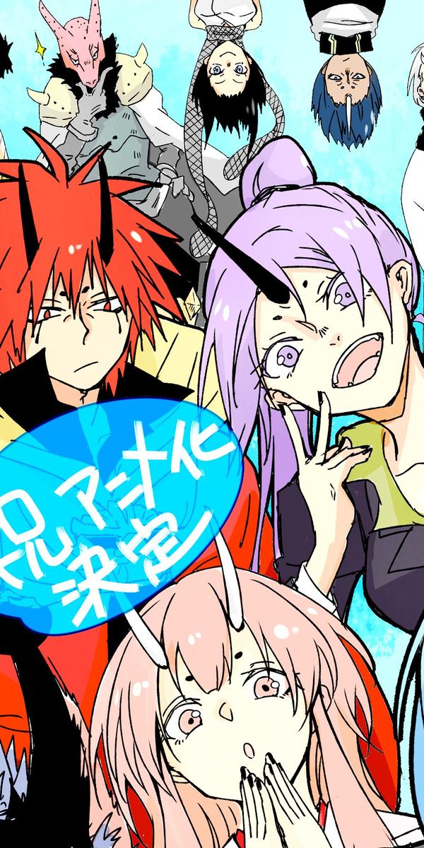 Desktop wallpaper: Rimuru Tempest, Benimaru (That Time I Got ...