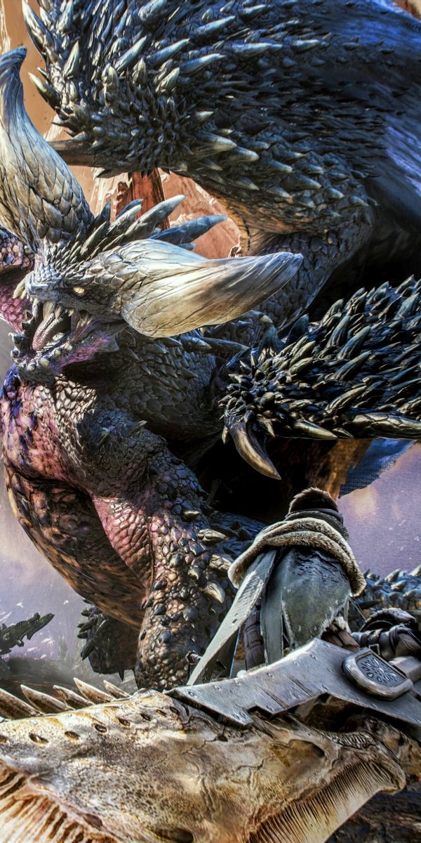 Desktop wallpaper: Monster Hunter: World, Video Game, Nergigante ...