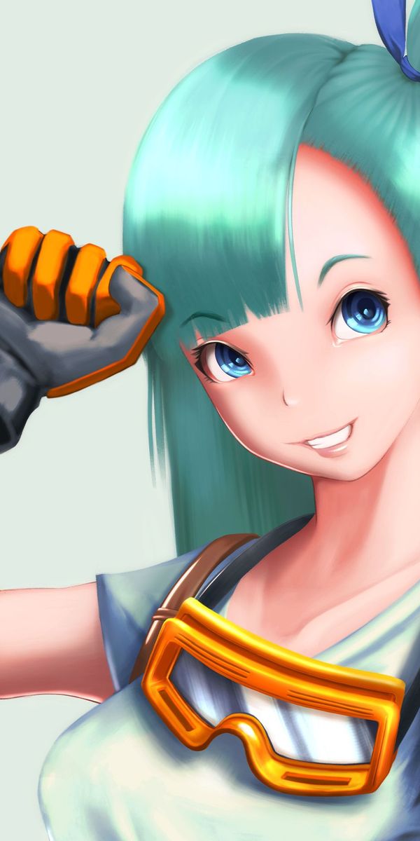Desktop wallpaper: Anime, Dragon Ball, Blue Eyes, Bulma (Dragon Ball ...