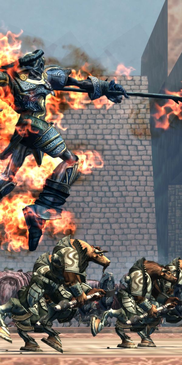 Desktop wallpaper: Video Game, Demigod, Egypt, Fantasy, Fire, War 4K ...