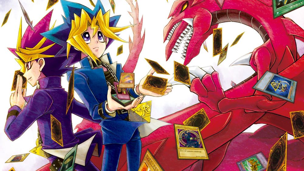 HD desktop wallpaper: Anime, Yu Gi Oh!, Dark Magician Girl, Yami Yugi ...