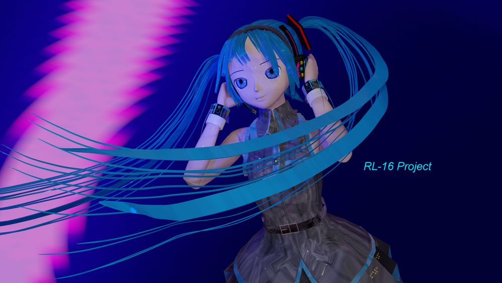 HD desktop wallpaper: Anime, Vocaloid, Blue Eyes, Blue Hair, Hatsune ...