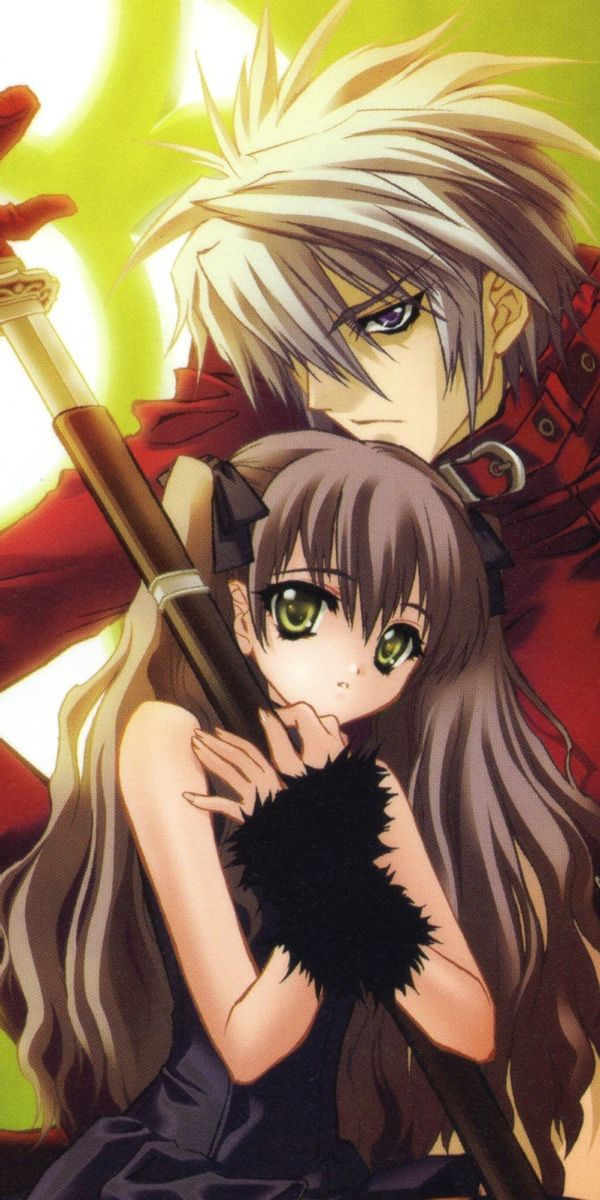 Phone wallpaper: Anime, Devil May Cry, Twintails, Grey Hair, Long Hair ...