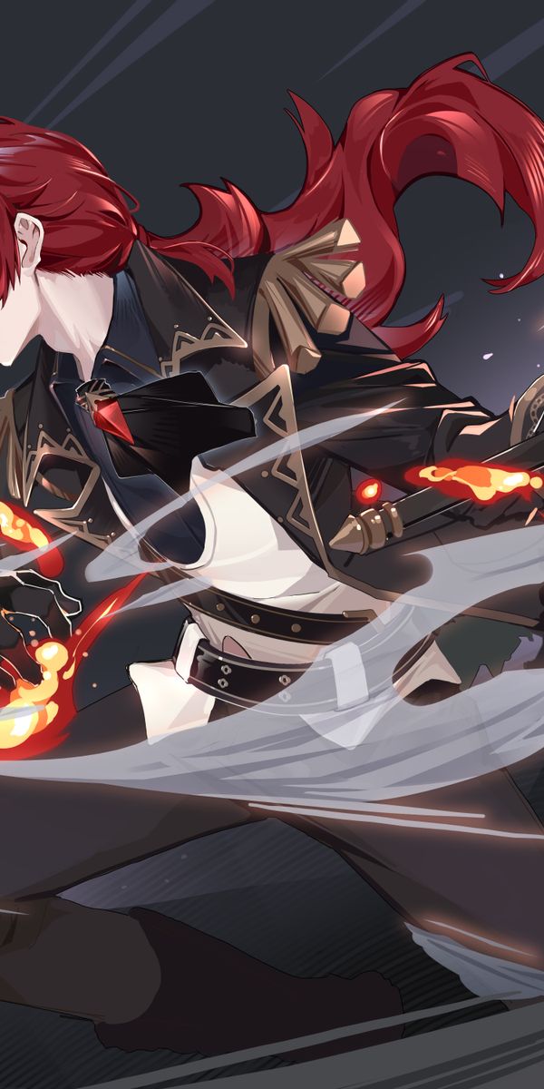 Desktop wallpaper: Diluc (Genshin Impact), Genshin Impact, Video Game ...