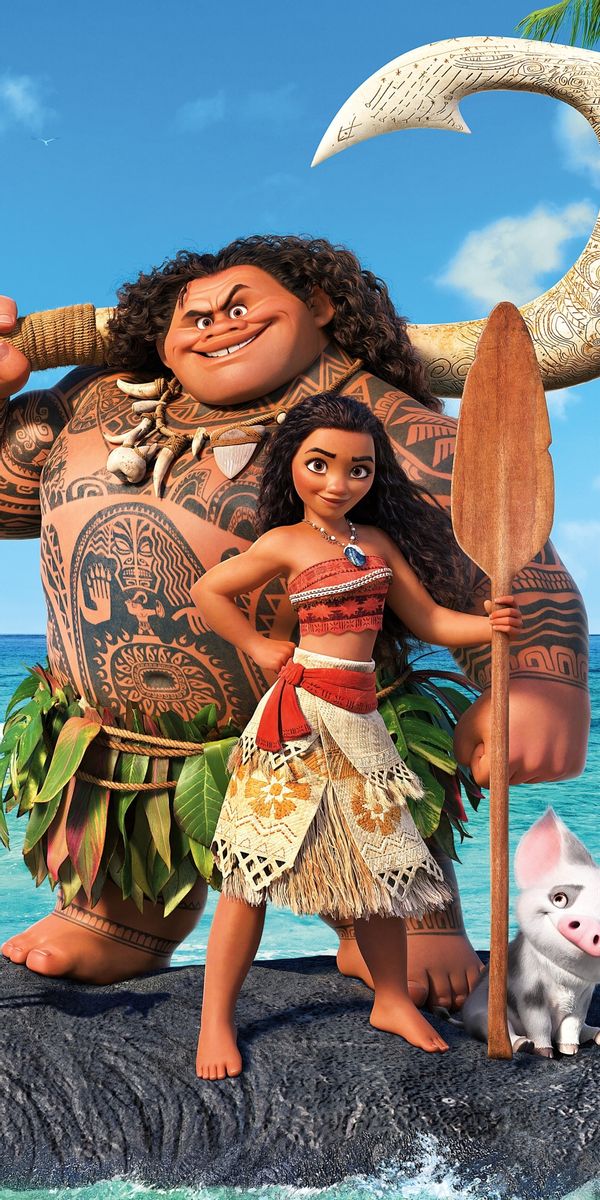 Phone wallpaper: Moana Waialiki, Moana (Movie), Movie, Moana, Maui ...